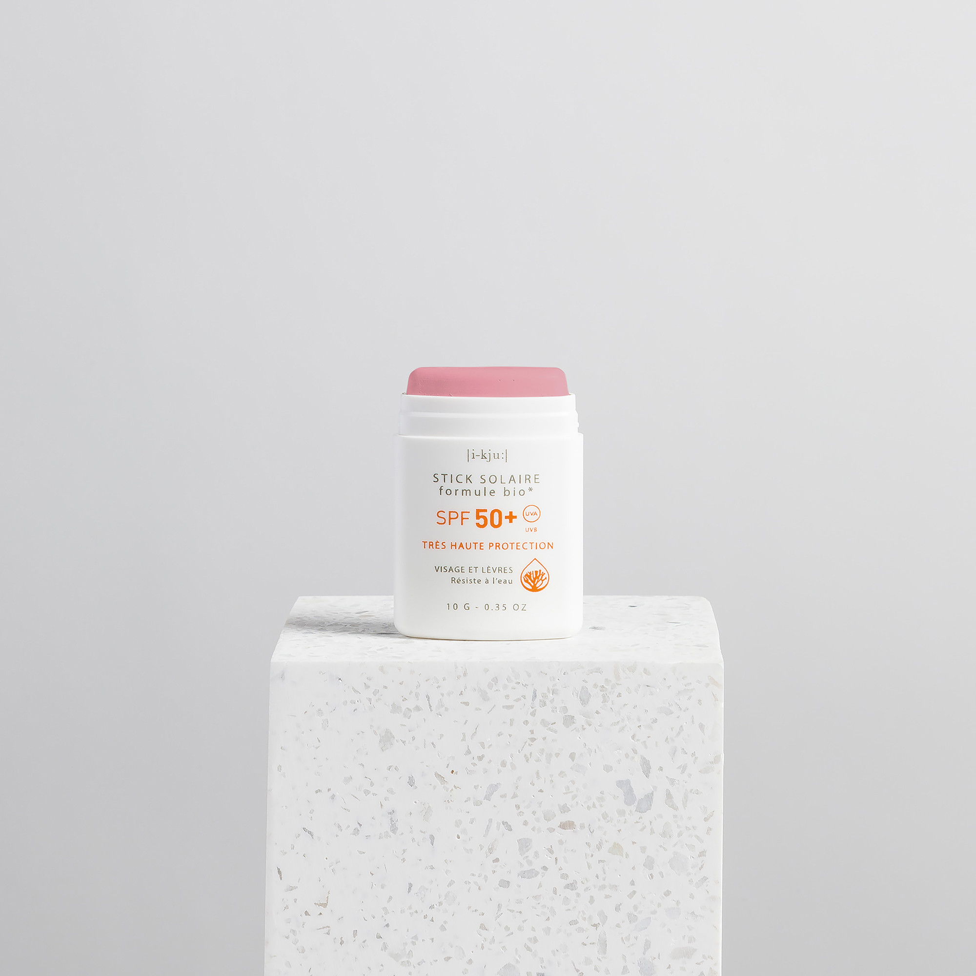 Sunscreen Face Stick SPF 50+ Raspberry Pink EQ – Very high protection - EQ